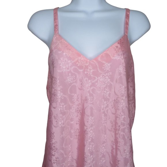 J.O. Intimates | Intimates & Sleepwear | Vintage Pink Brocade Slip ...
